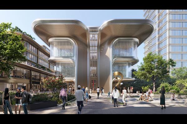 Fosters unveils designs for Changfeng mixed-use development in Shanghai ...